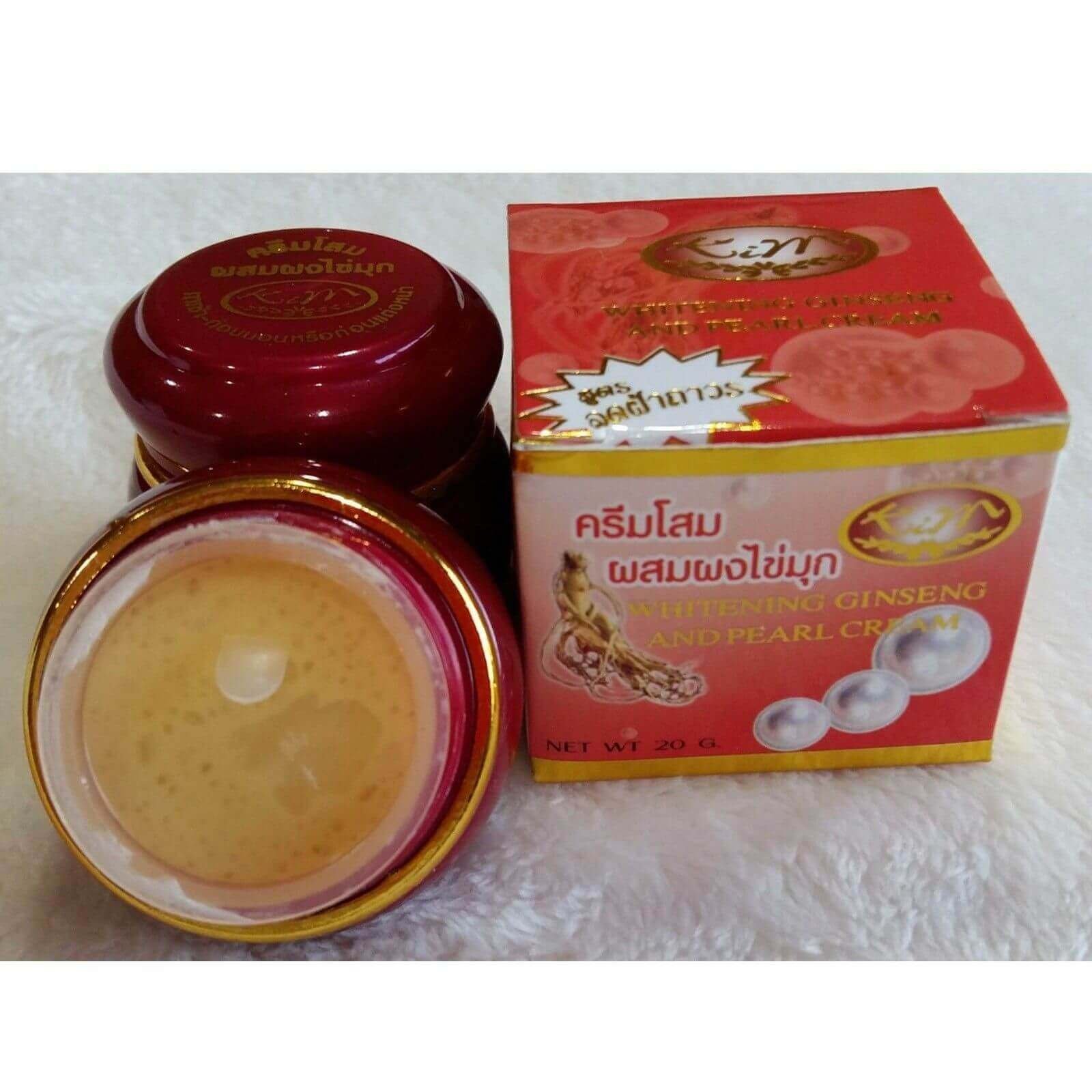 Kim Whitening Ginseng and Pearl Cream - Flipmart