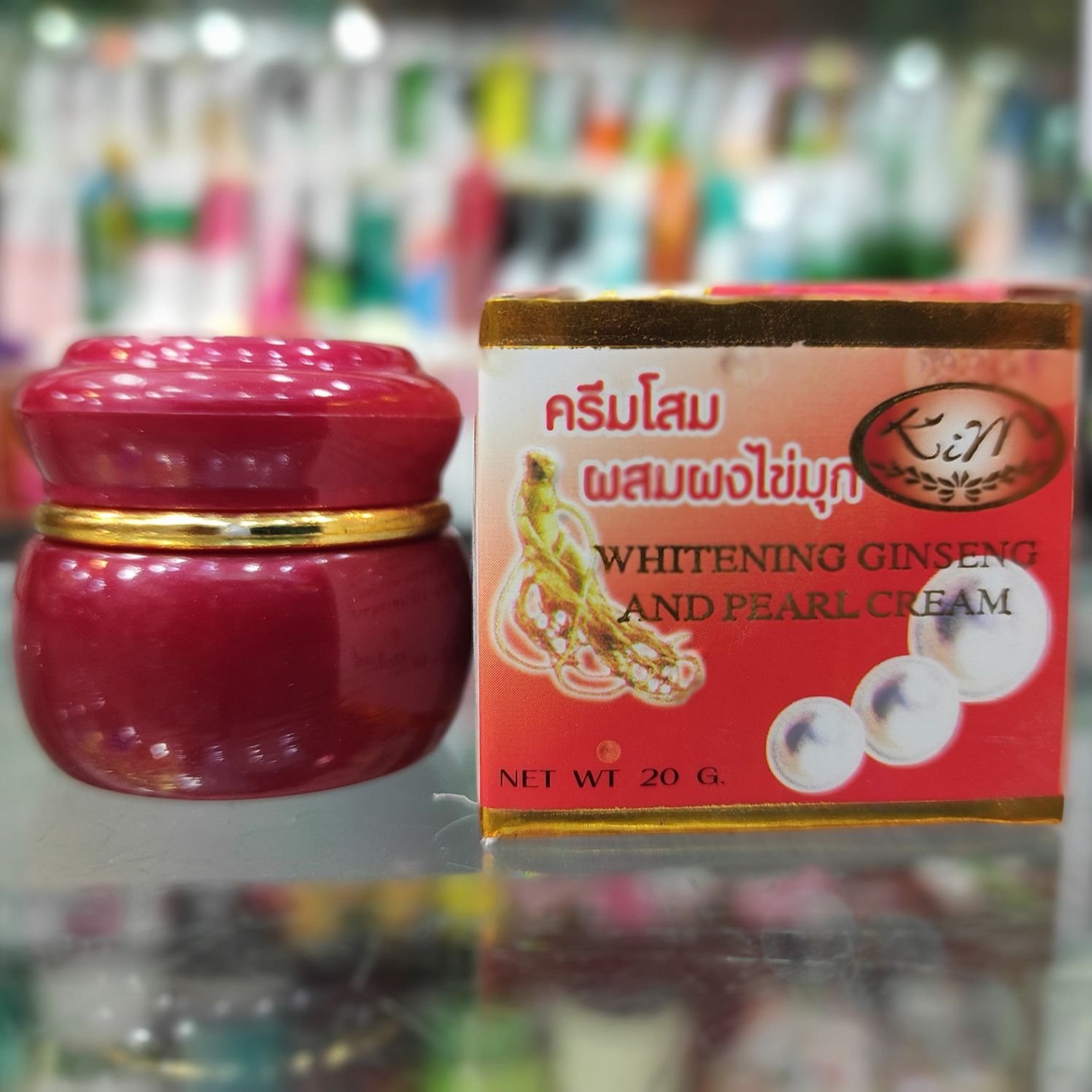 Kim Whitening Ginseng and Pearl Cream - Flipmart