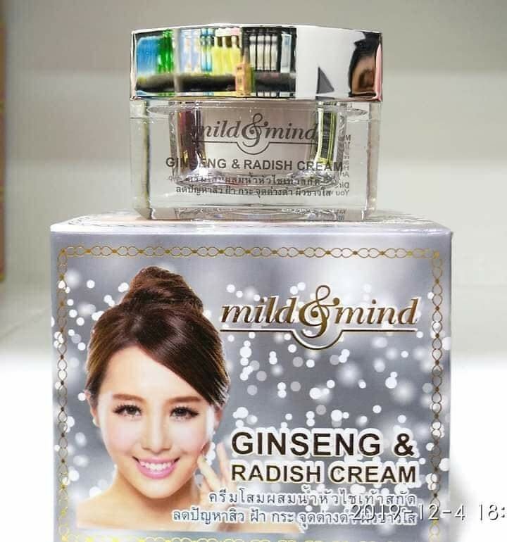 Mild And Mind Ginseng And Radish Cream - Flipmart