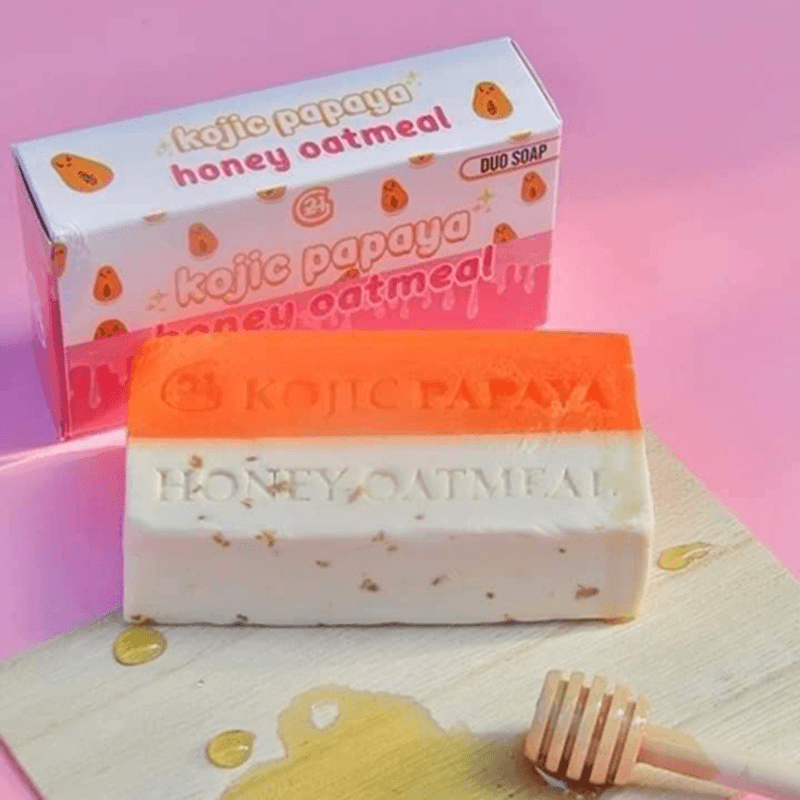 Kojic Papaya Honey Oatmeal Soap - Flipmart