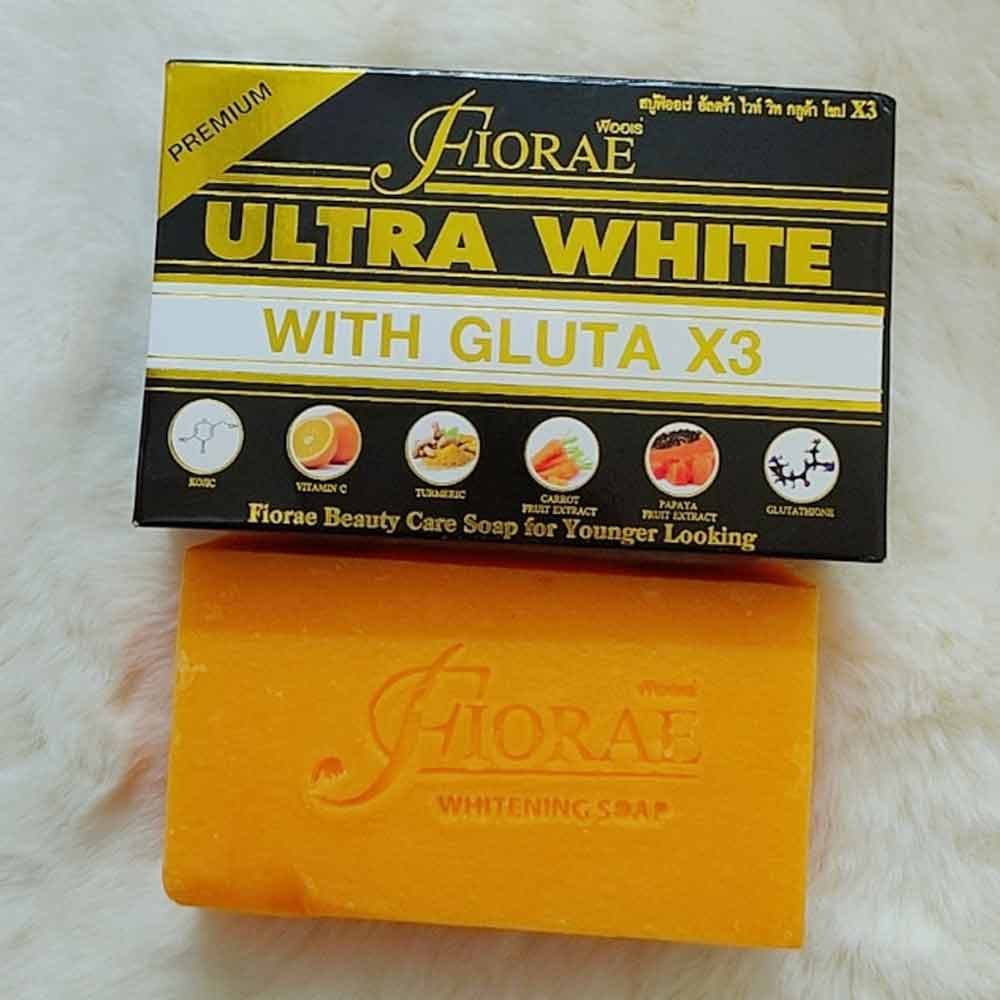 Fiorae Ultra White With Gluta X3 Soap - Flipmart