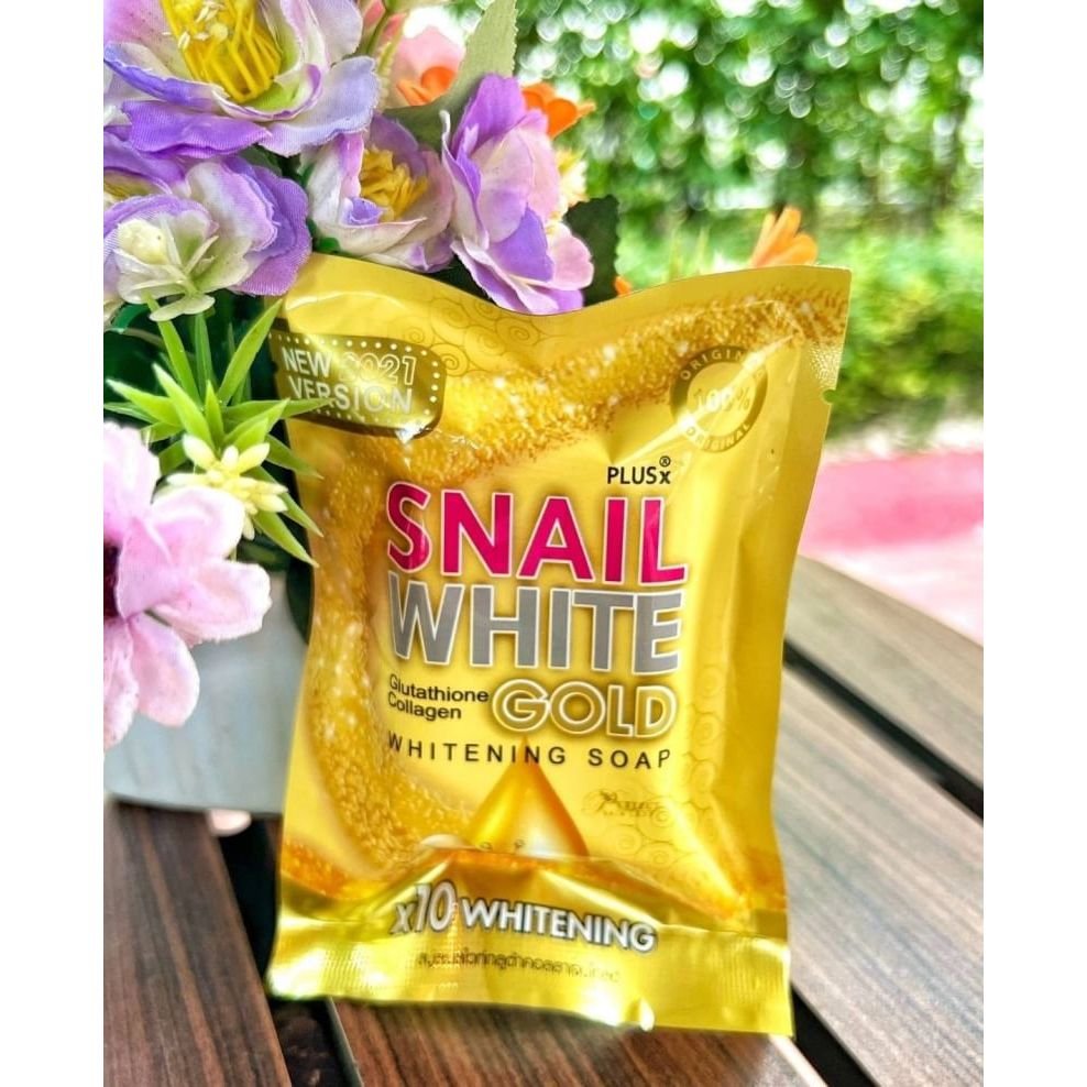 Snail White Gold Whitening Soap - Flipmart