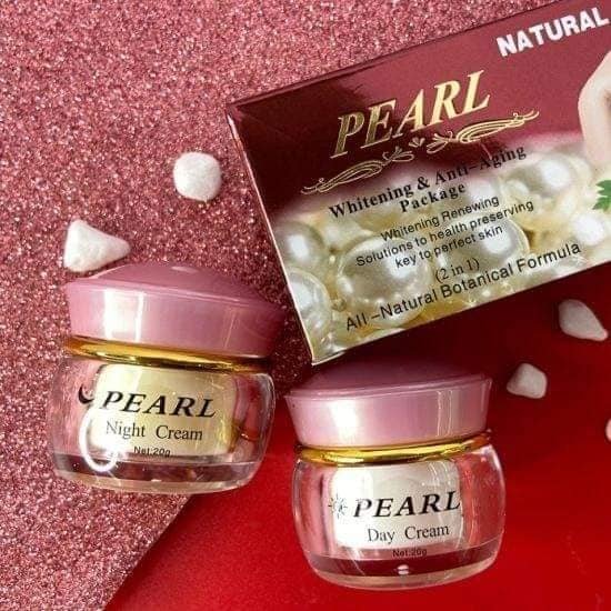 Natural Pearl Whitening & Anti -Aging Day and Night Cream - Flipmart